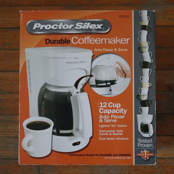 Proctor Silex | Kitchen | Proctor Silex Durable Coffeemaker 2 Cup ...